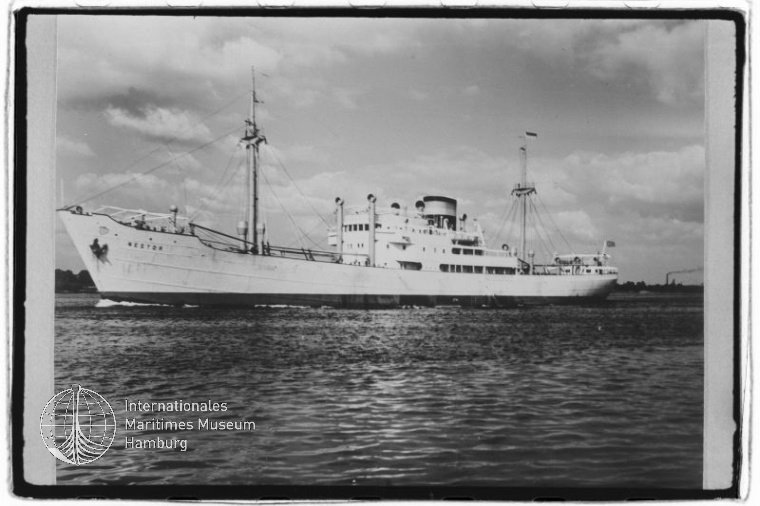 Nestor (1939), Neptun.- Steamship Company "Neptun", Neptun Line, DG ...