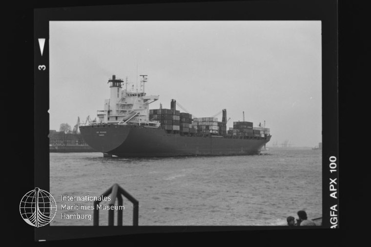 Cap Polonio (1990), container ship, Hamburg Südamerikanische ...